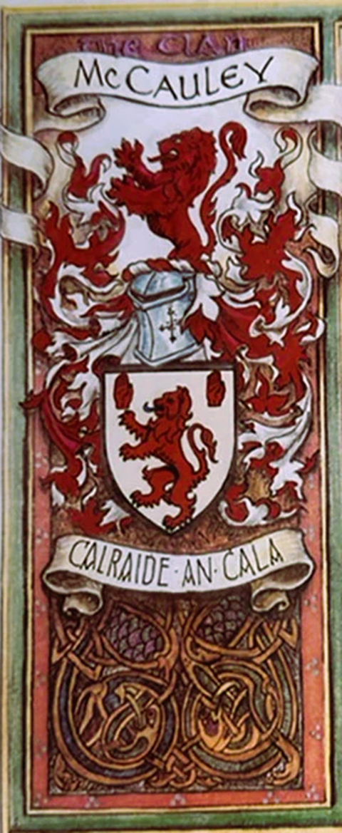 Origins of the McCauley Name – Four Bernards & Their Clans