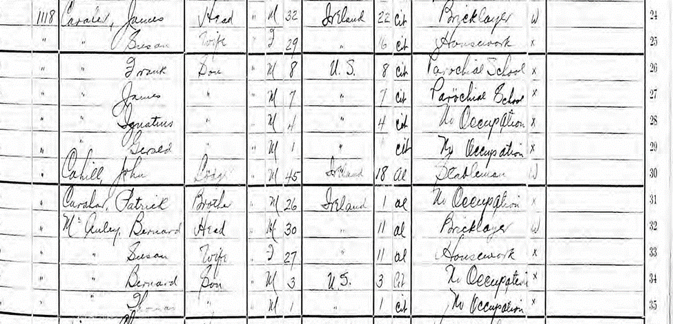 The Carraher’s and McCauley’s Under One Roof – Four Bernards & Their Clans